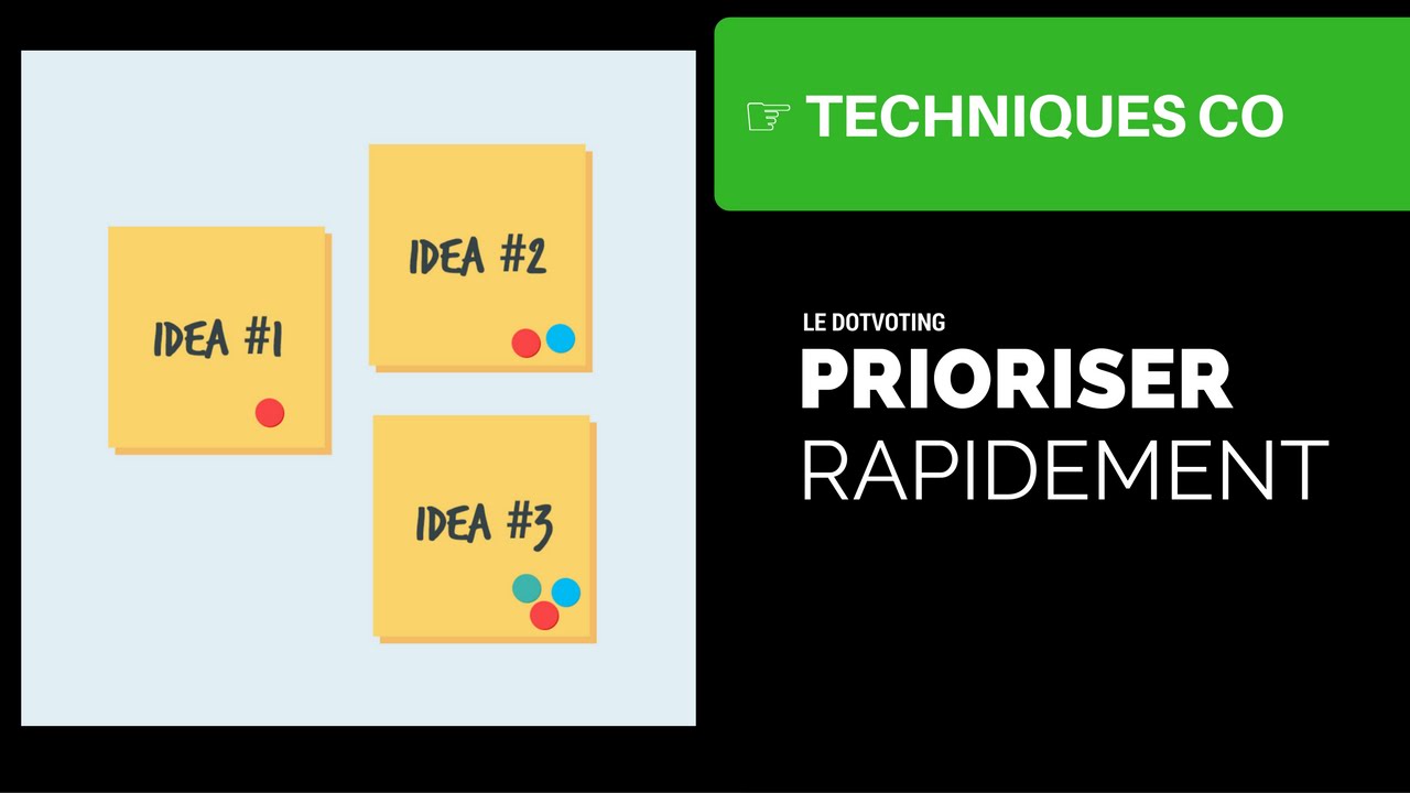 Comment prioriser facilement avec le dotvoting ? - YouTube