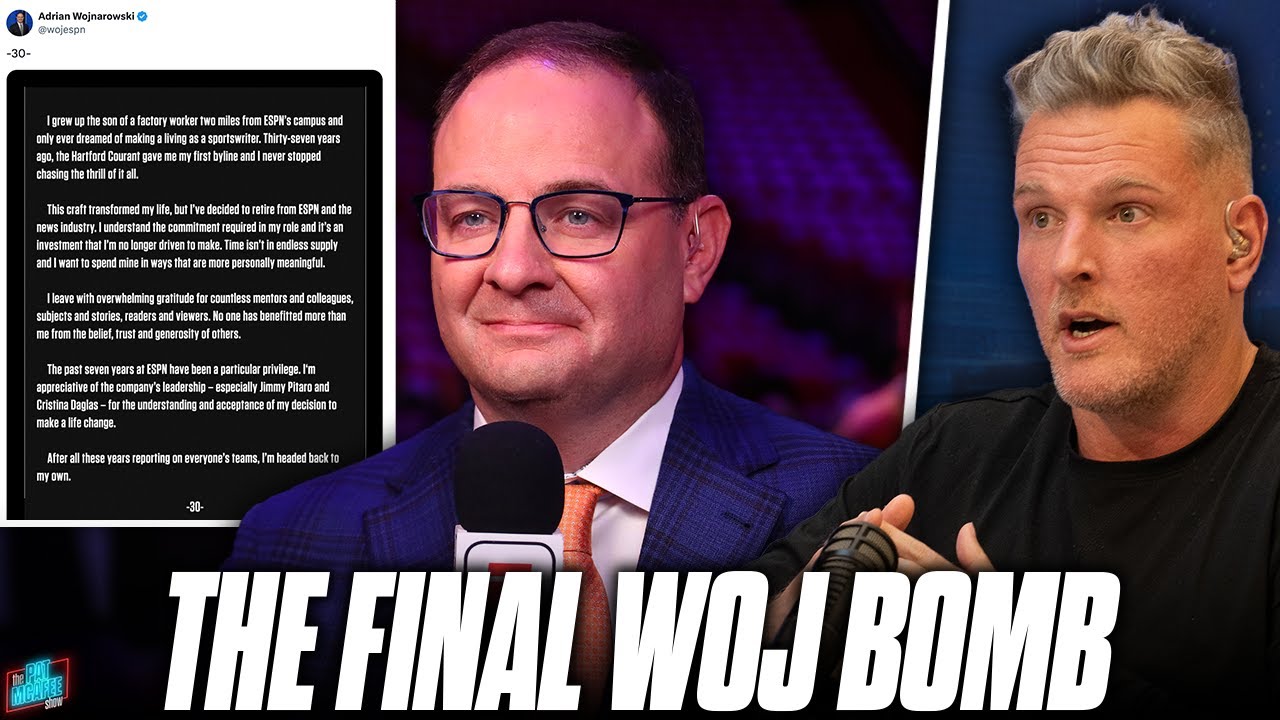 Woj Has Officially Retired From Breaking News & The World Will Never Be ...