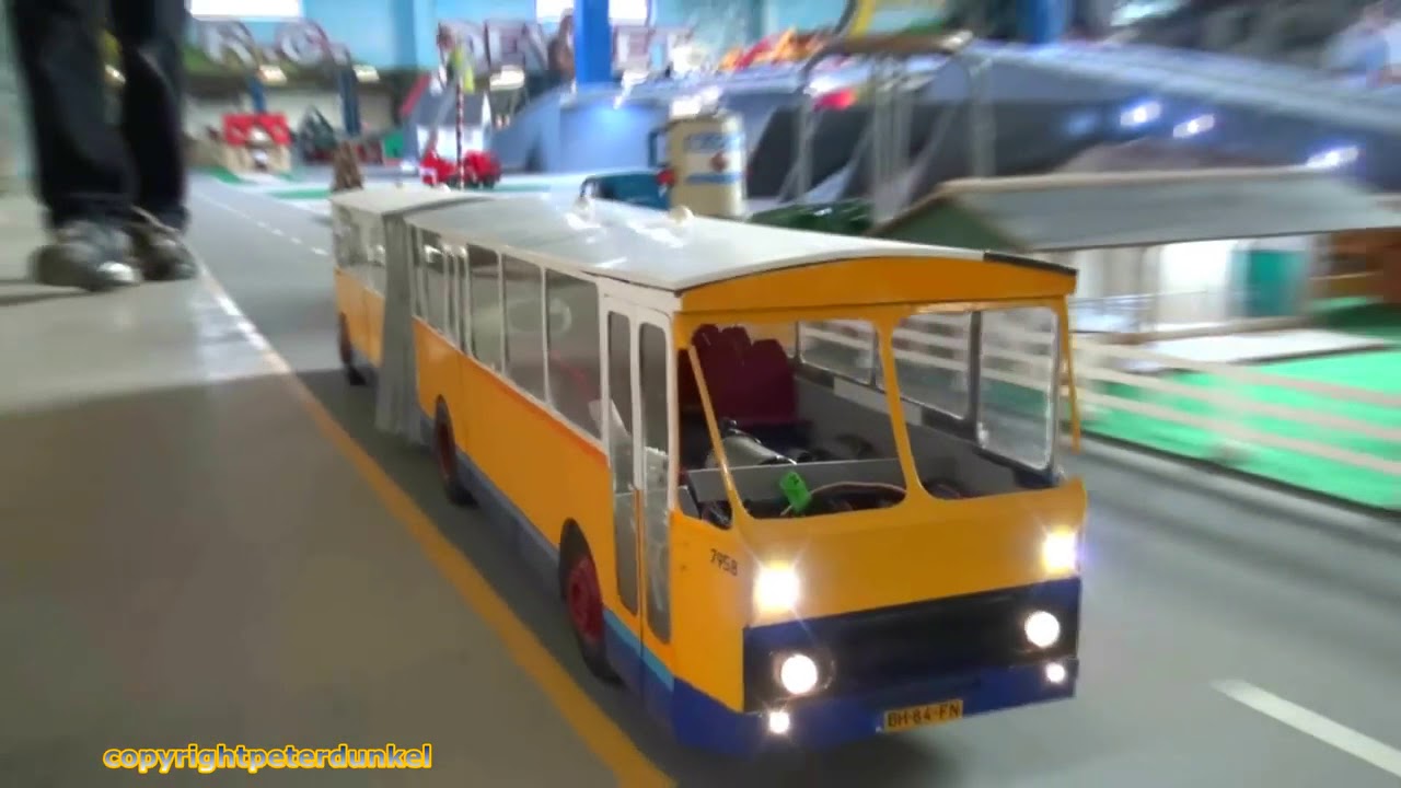 RC BUS, RC TRUCKS, VOLVO, SCANIA, CONSTRUCTION SITE ACTION! - YouTube