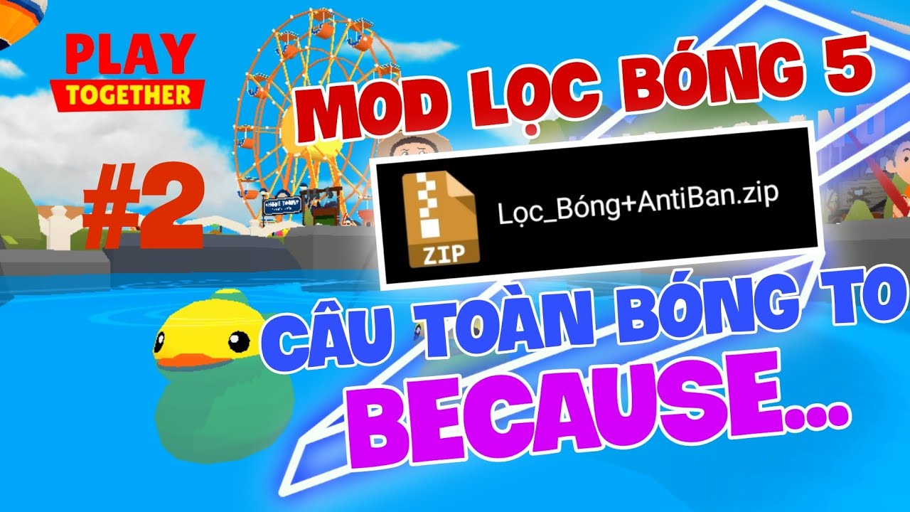 PLAY TOGETHER | MOD HACK CHỈ CÂU BÓNG CÁ 4, 5 - TỔNG HỢP NHỮNG PHA GIẬT ...