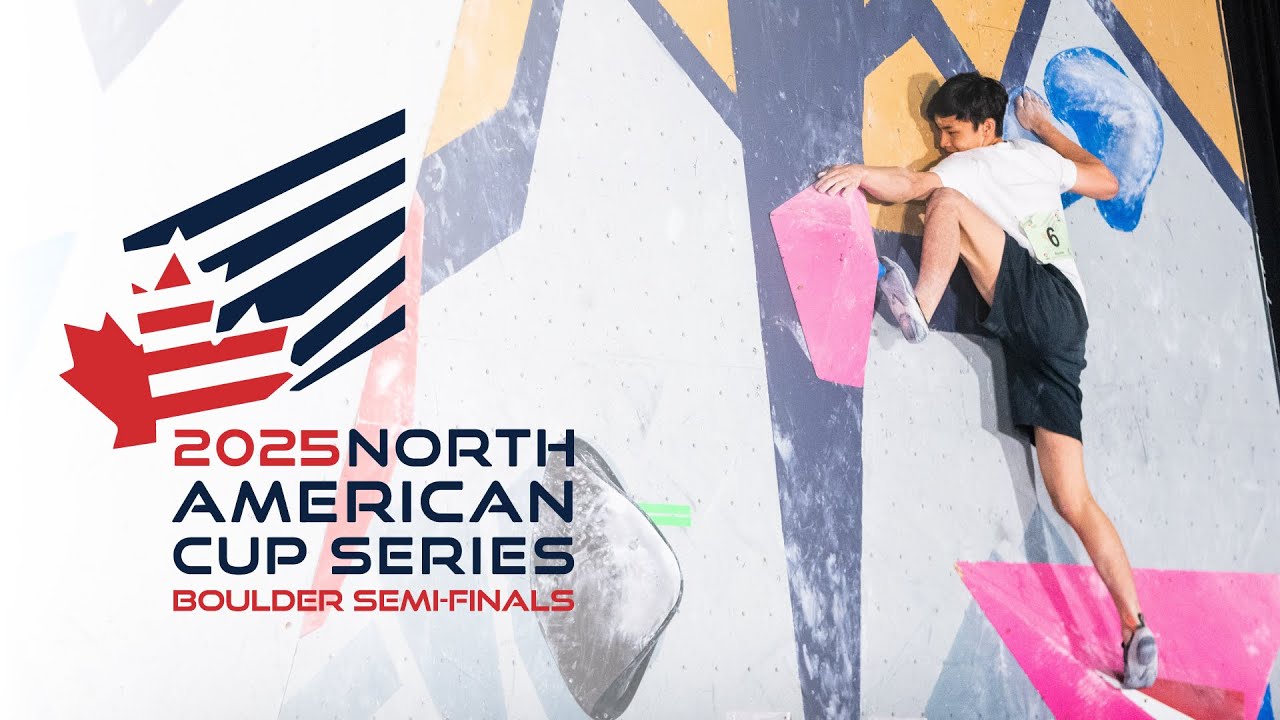 Boulder Semi-Finals | 2025 North American Cup Greenville - YouTube