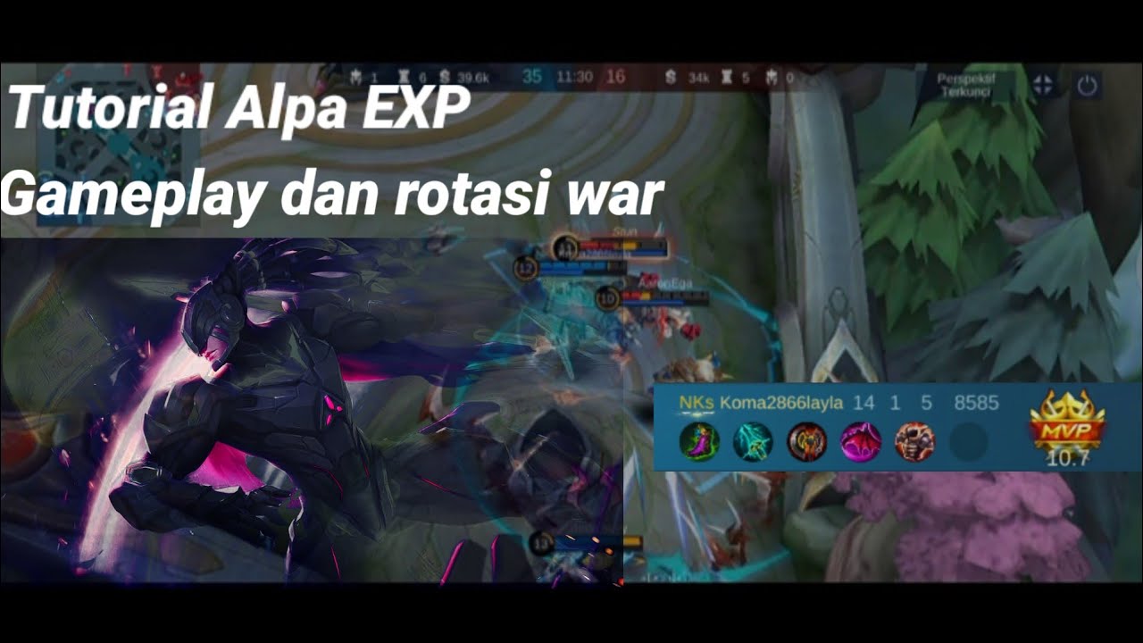 tutorial cara main Alpa #mlbb #alpa - YouTube