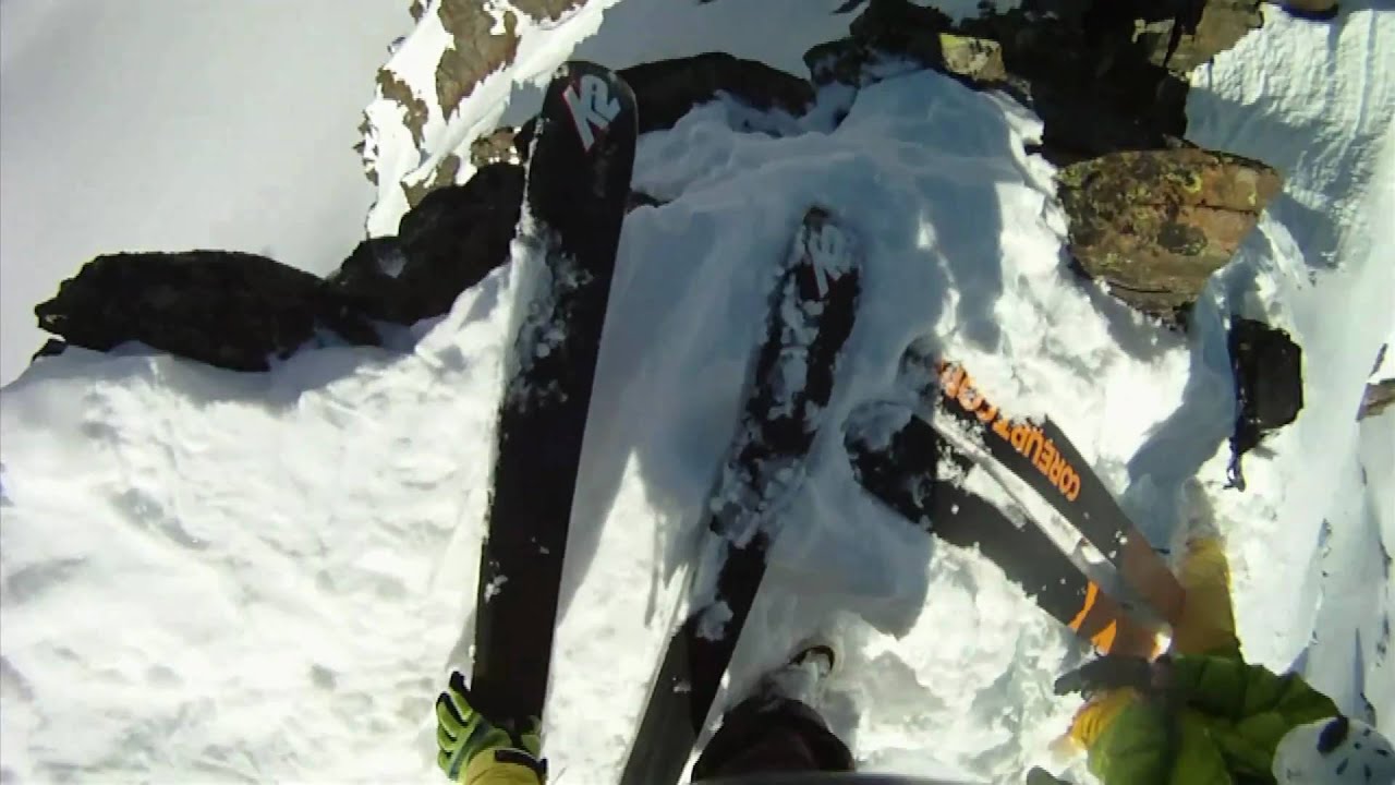 Extreme Ski Fall - YouTube