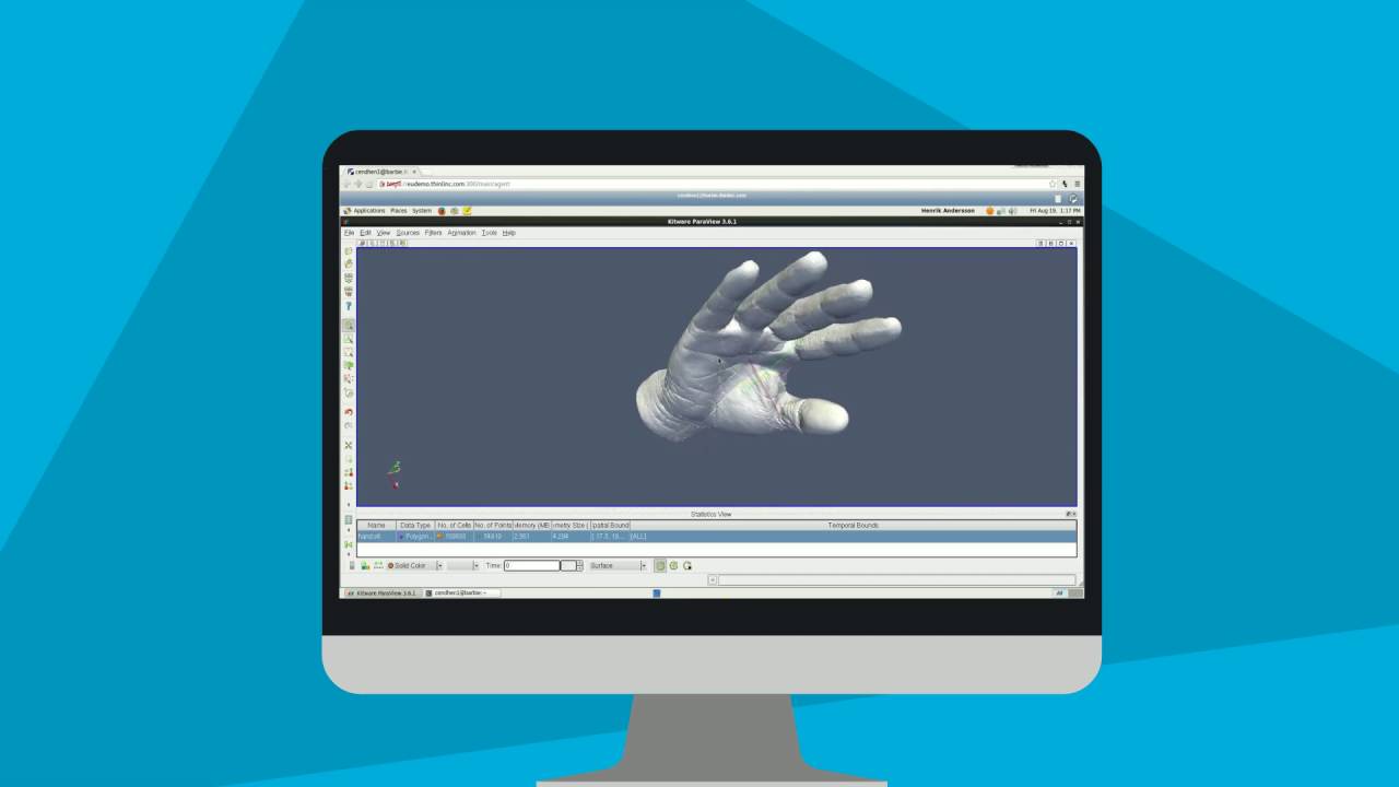 ThinLinc Graphical Capabilities - YouTube