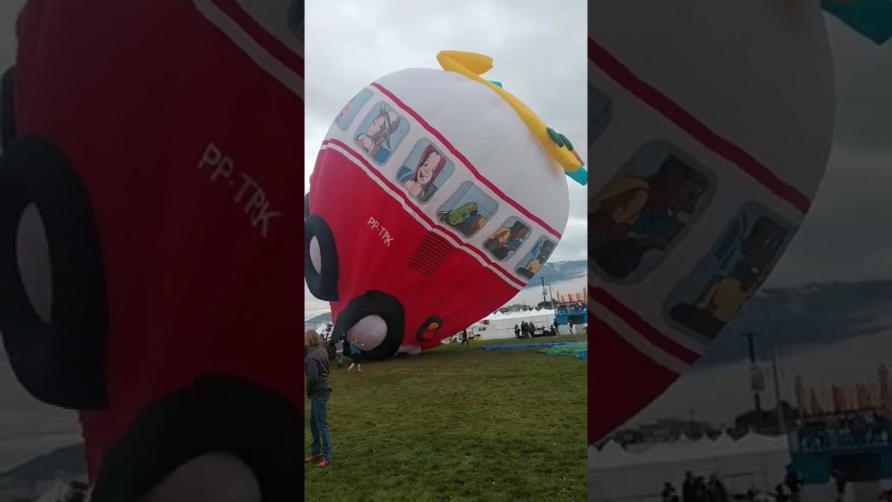 Albuquerque International Ballon Fiesta 2022 VW Bus Balloon - YouTube
