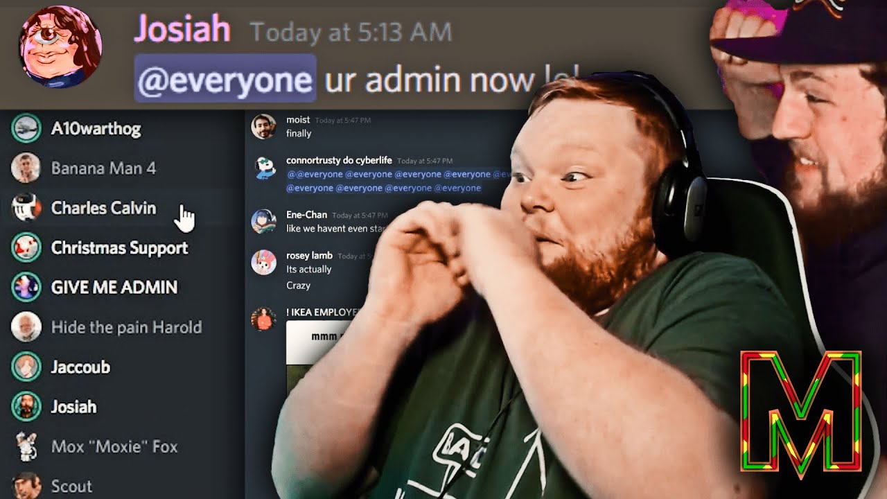 Exclusive - Giving 1000 People Discord Admin (Anarchy 2021 Event) - YouTube