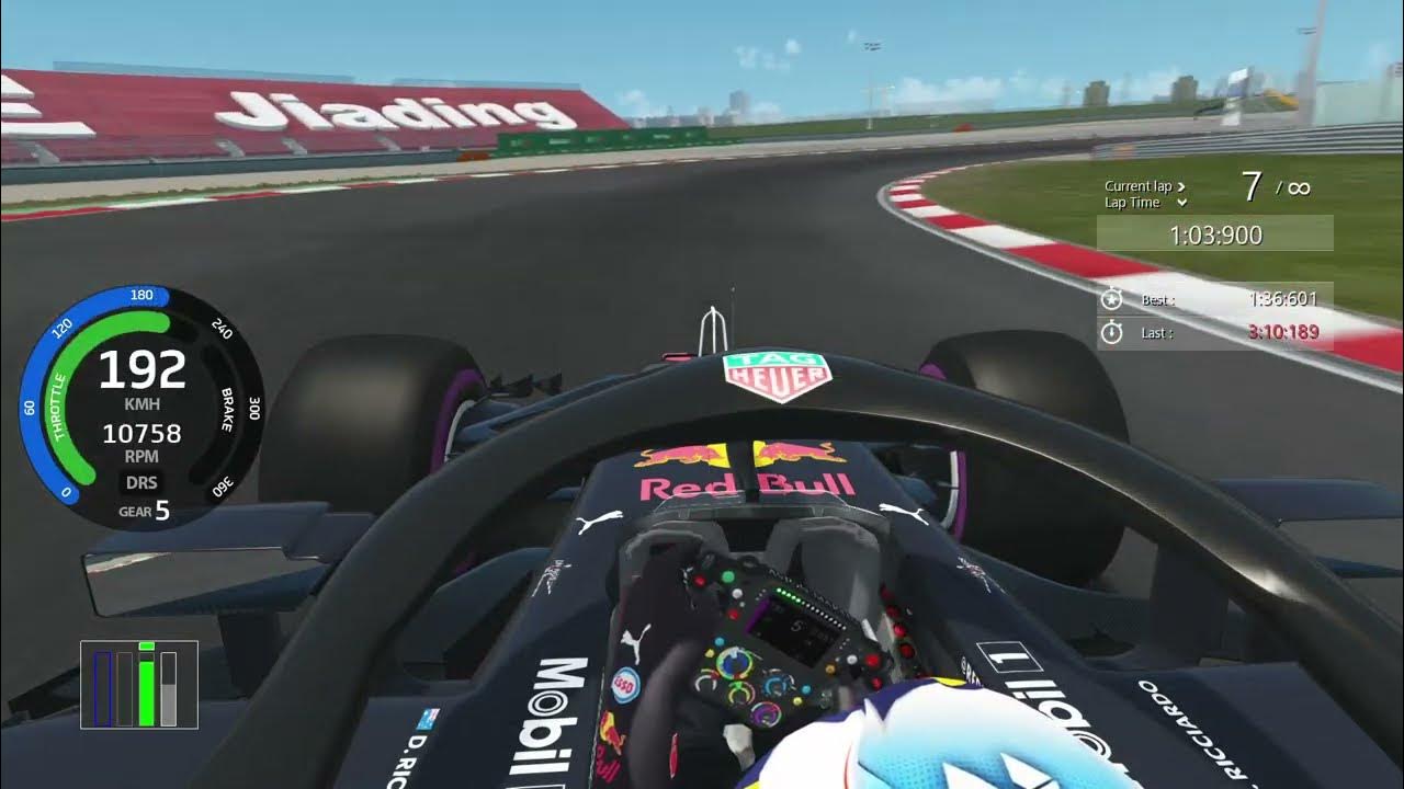 Red Bull Racing RB14 - Shangai Circuit - Assetto Corsa - YouTube