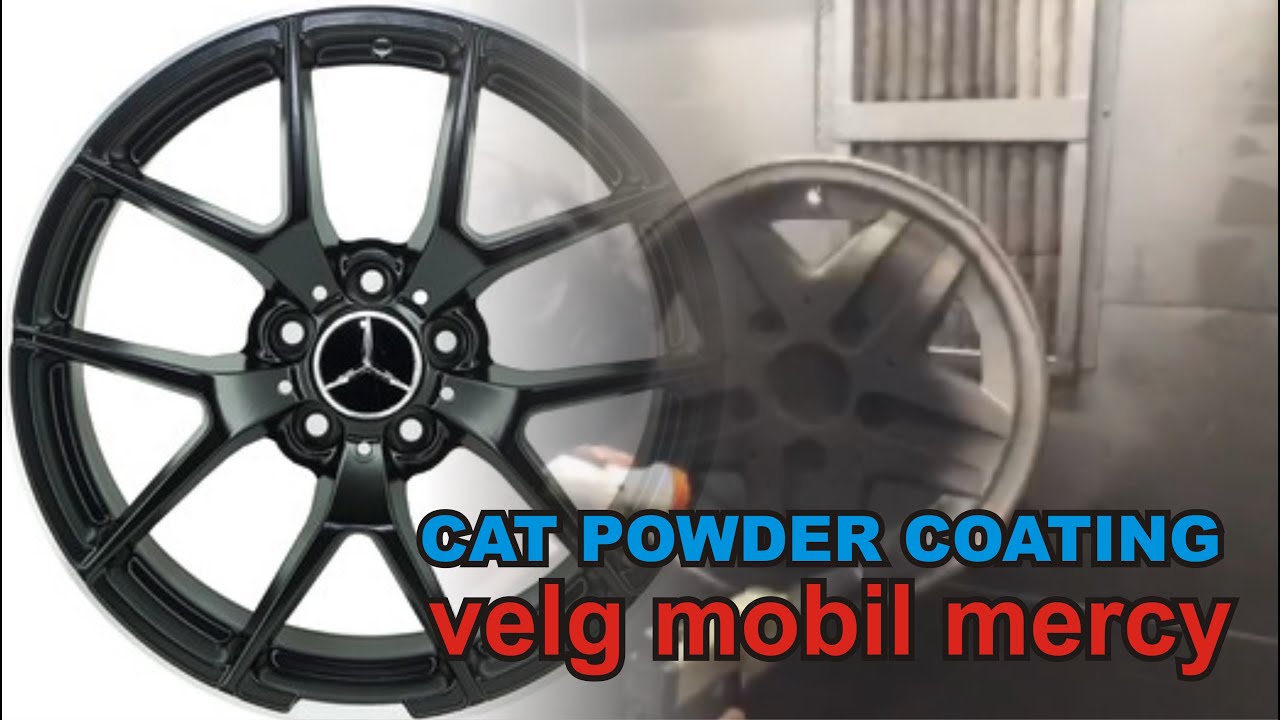 Cara cat powder coating velg mobil #powdercoating #otomotif #velg - YouTube