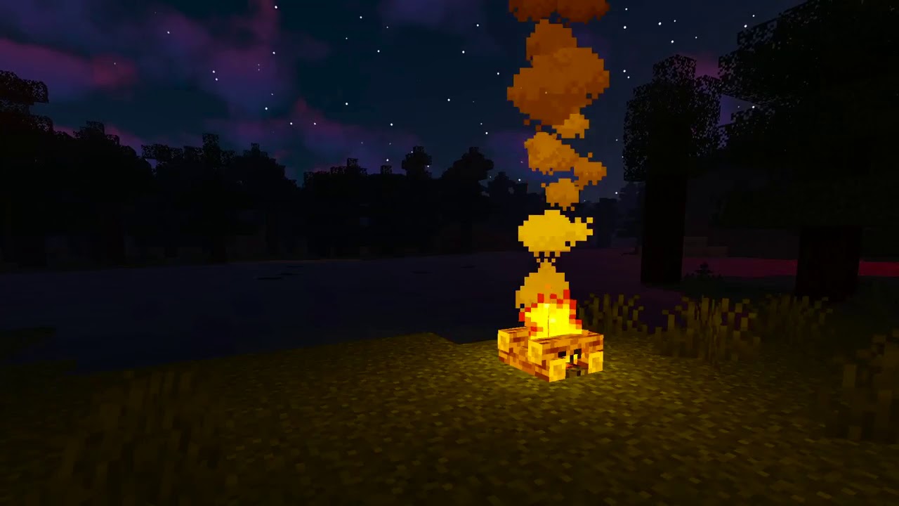 Minecraft Shaders Night