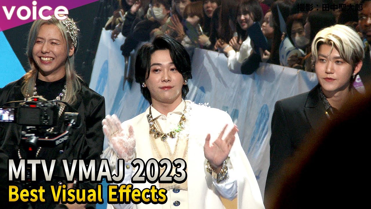 Mrs.GREEN APPLE、貴公子スタイルでブルーカーペット：「MTV VMAJ」Best Visual Effects受賞 - YouTube