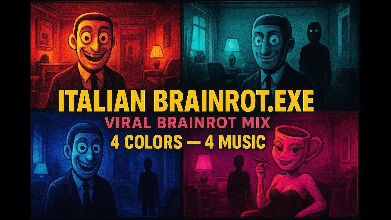 ITALIAN BRAINROT.EXE 🎵 Viral Brainrot Mix | 4 COLORS – 4 MUSIC - YouTube
