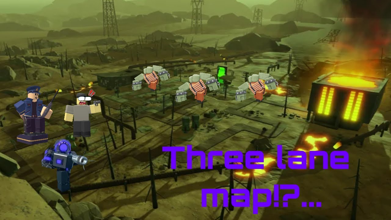 Three lane map in TDS - YouTube