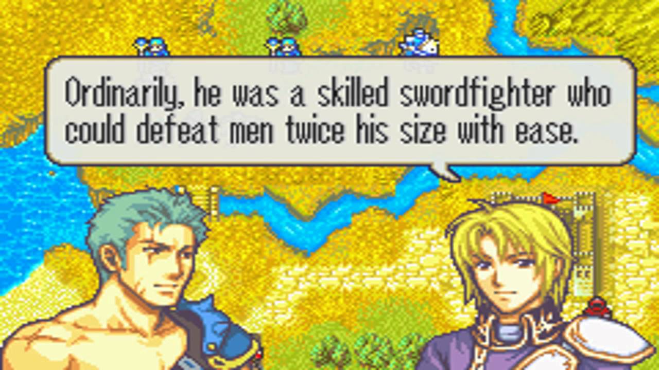 Fire Emblem The Sword of Seals: Klein and Dieck Support Conversations ...
