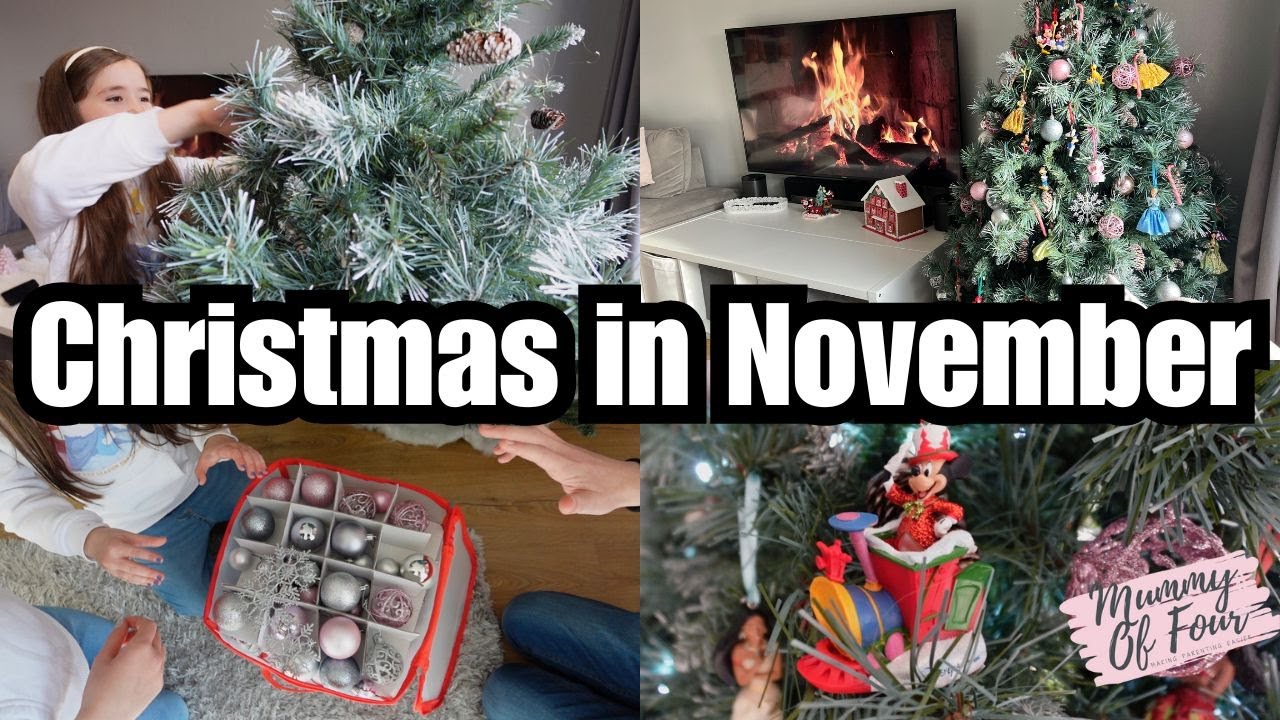 🎄 Decorating For Christmas in November - YouTube