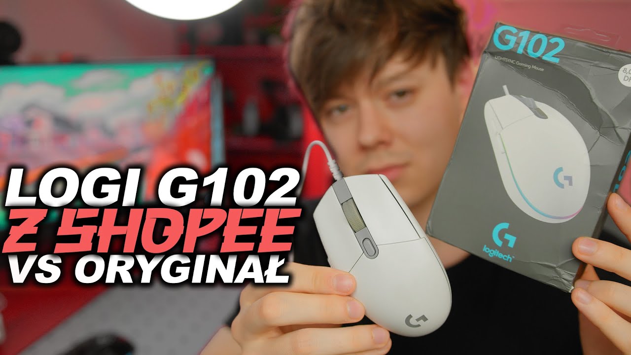 NIE DAJ SIĘ OSZUKAĆ! G102 Z SHOPEE 🤔scam?! - Logitech g102 za 15 zł vs ...