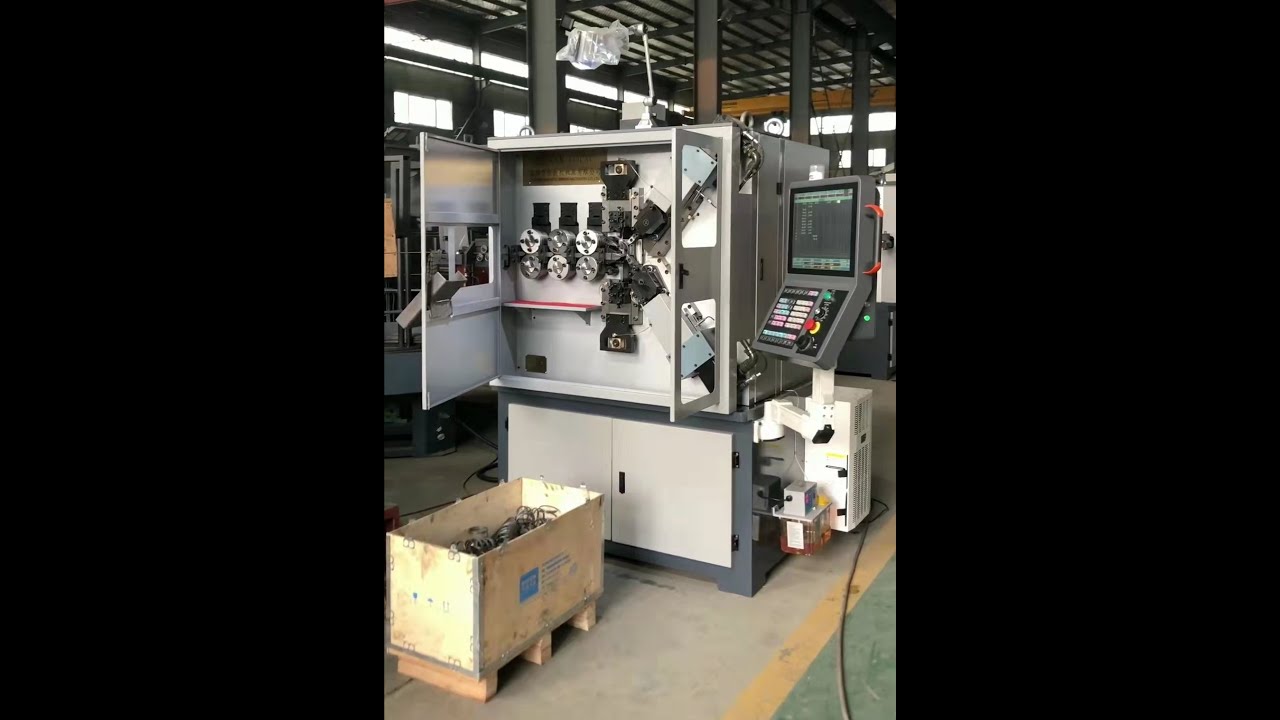 CSM-660CNC Spring Coiling Machine Video Collection - YouTube