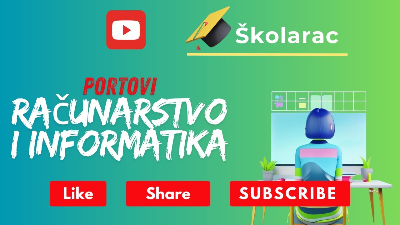 Računarstvo i informatika: Portovi na računaru - YouTube