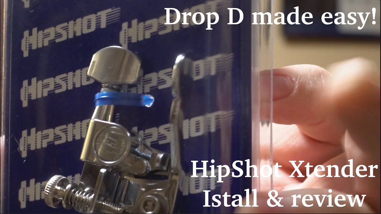 E to Drop D at the flick of a lever | HipShot Xtender installation ...