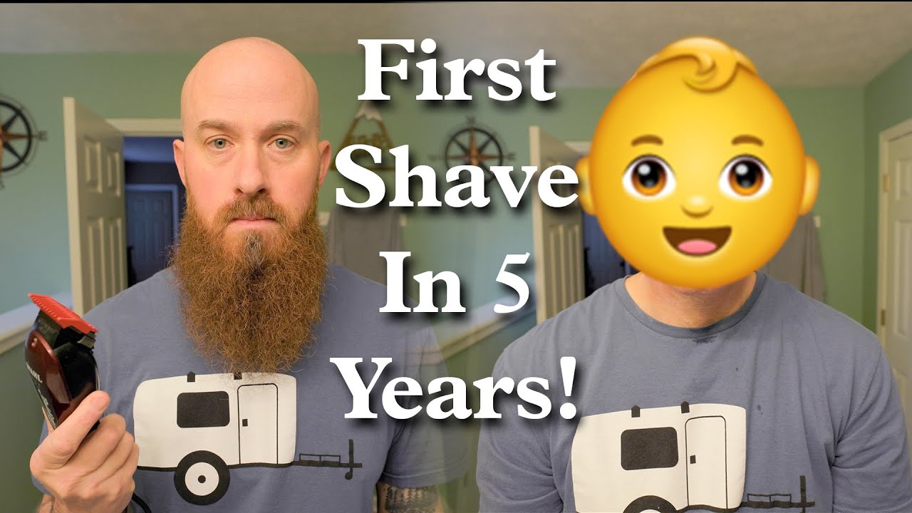 Bored? Watch a Guy Shave His 14 Month Old Beard - Shaving ASMR - No ...