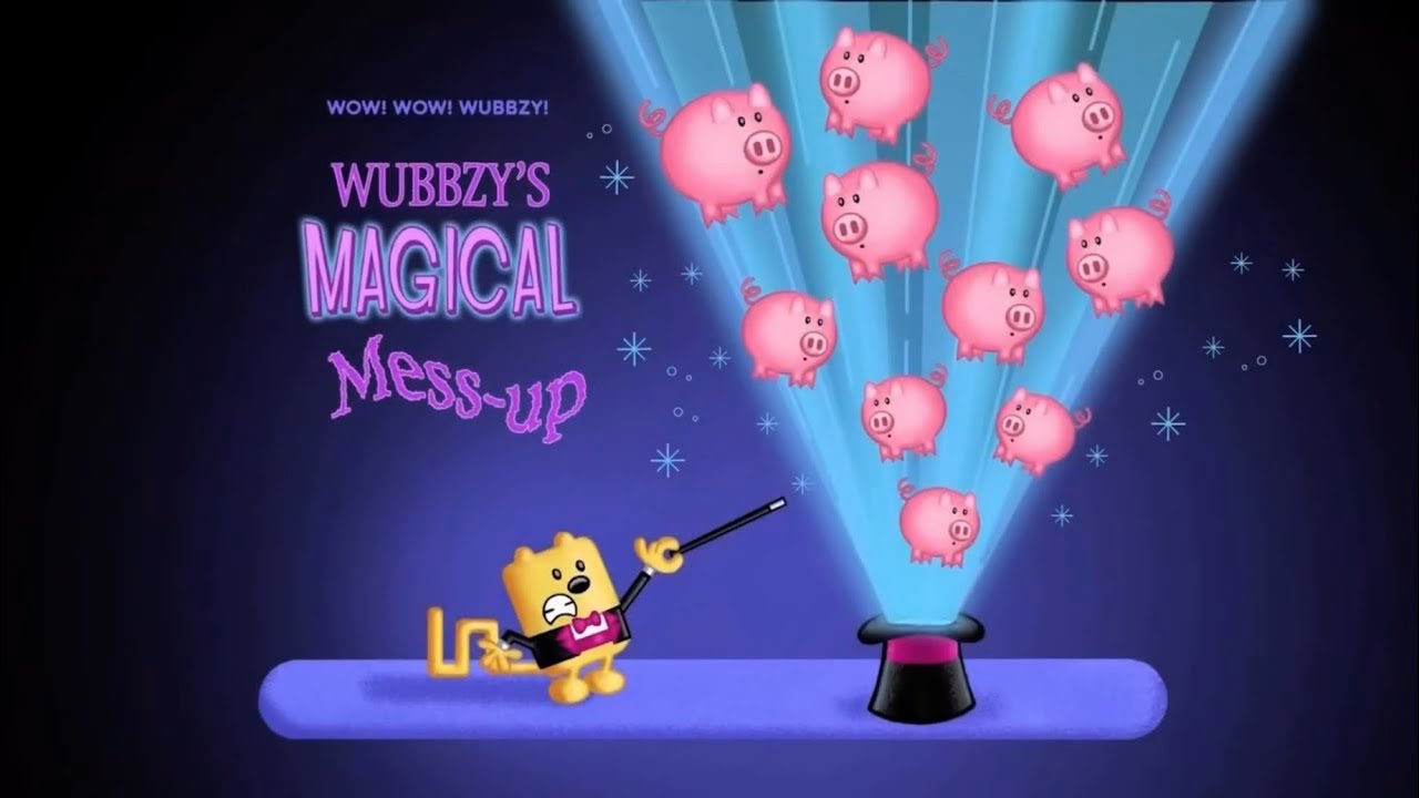 Wow Wow Wubbzy: Wubbzy’s Magical Mess Up Title Card - YouTube