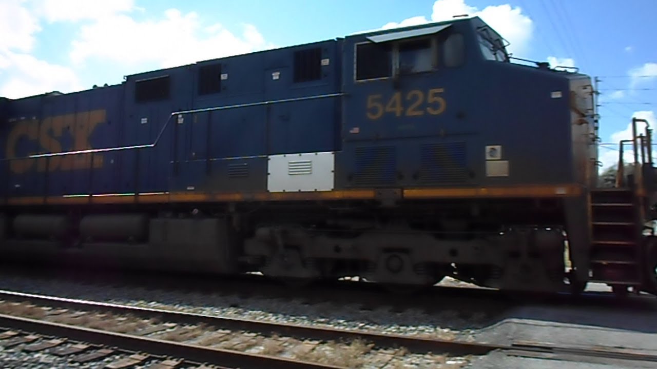 CSX Tropicana Juice Train Rolls Through Dade City And Plant City ...