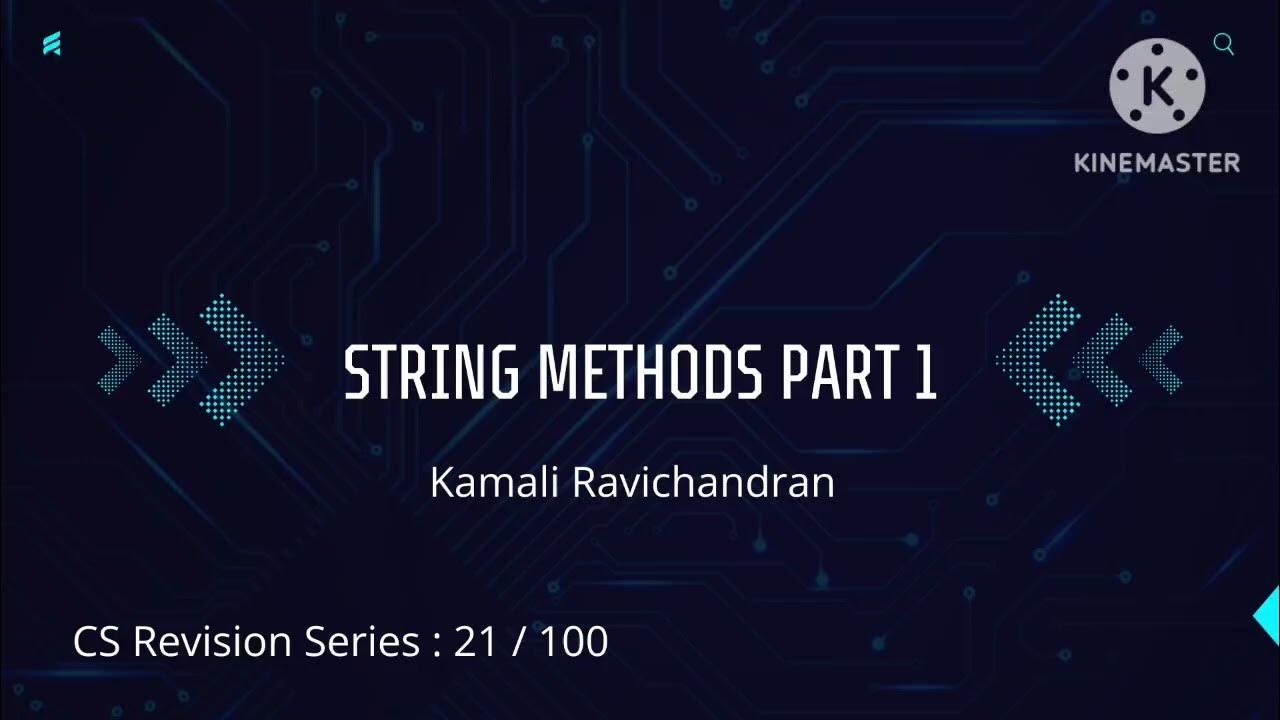 21. String methods part 1/functions in python|Python fundamentals|Class 12 computer science ...