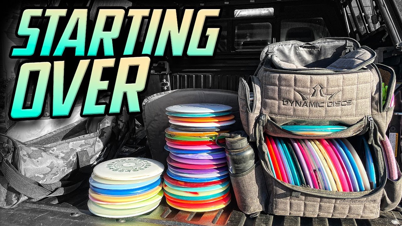 STARTING OVER... RE-DOING MY DISC GOLF BAG. - YouTube