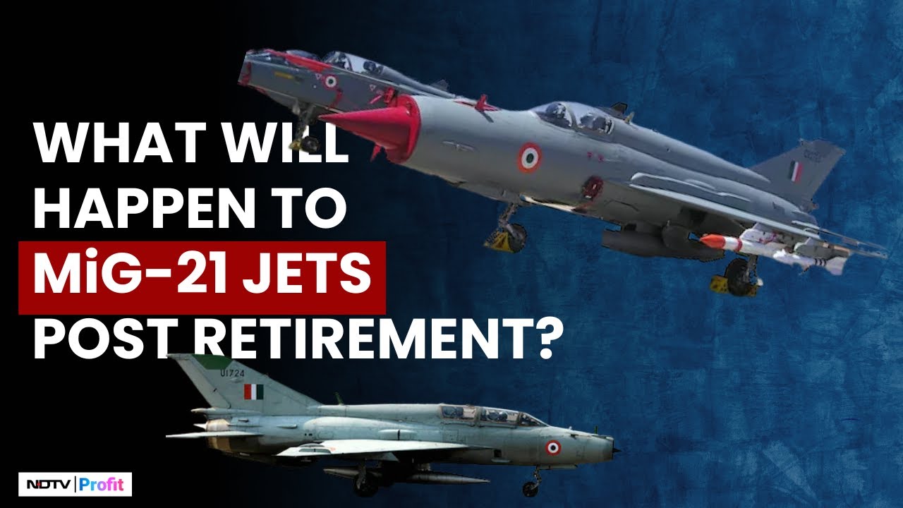 India's First Supersonic Fighter Jet MiG-21 Retires After 62 Years ...
