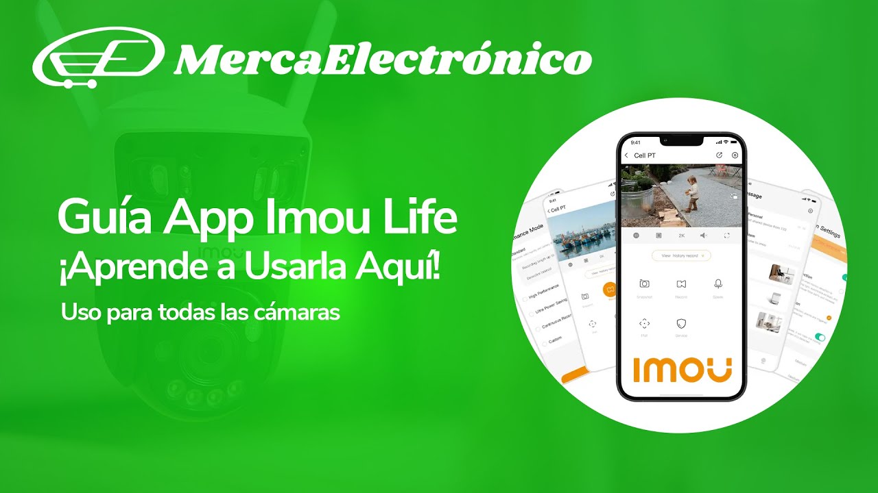 Como configurar la app IMOU Life paso a paso Conecta tu cámara IMOU en ...