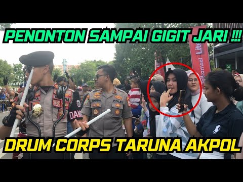 PENONTON GIGIT JARI !! LIHAT AKSI TARUNA GANTENG AKPOL AKADEMI ...
