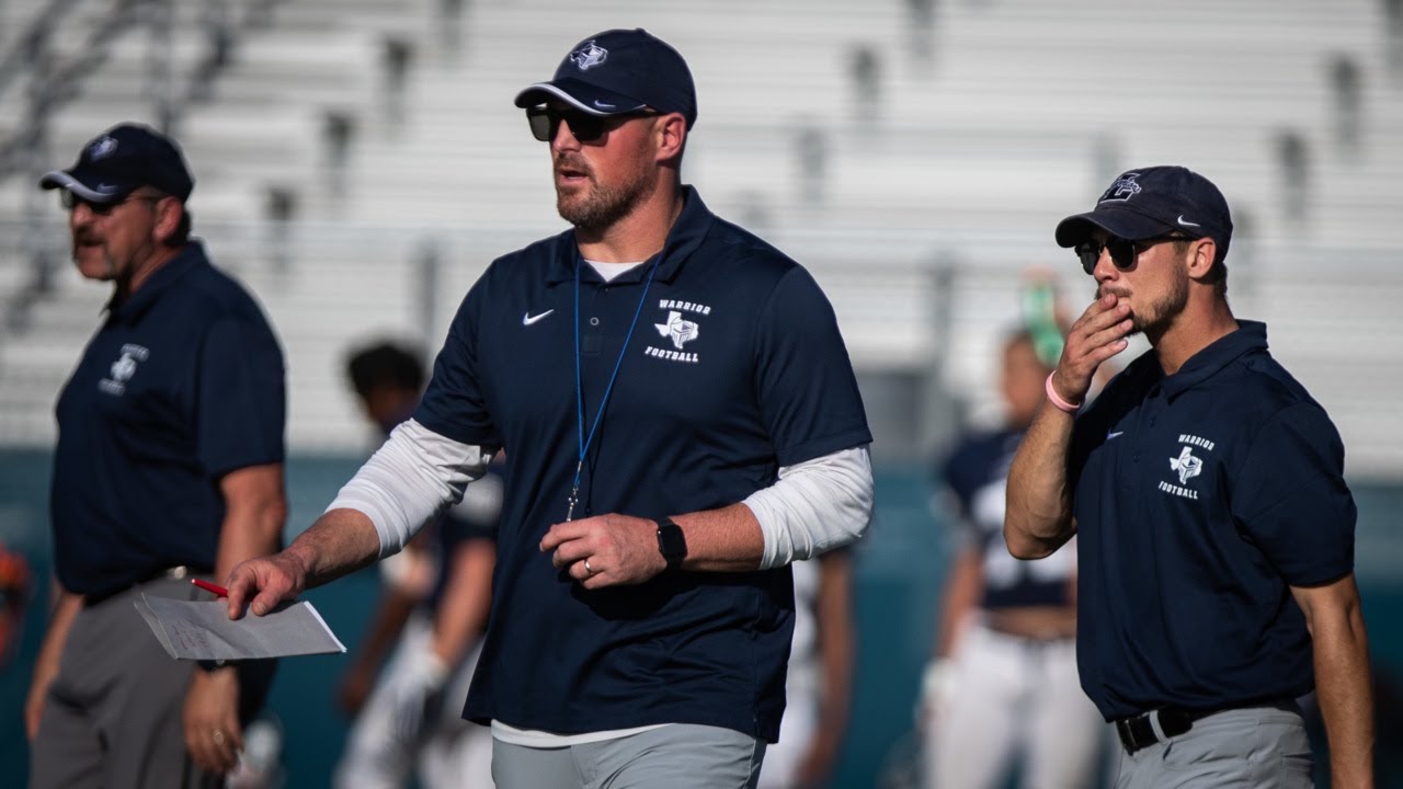 Former Dallas Cowboys Jason Witten is head coach in Argyle - YouTube
