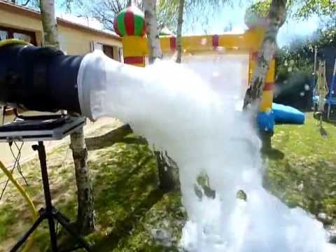 FRANCOIS ANIMATIONS / ENCORE UNE MACHINE A MOUSSE FABRICATION MAISON ...