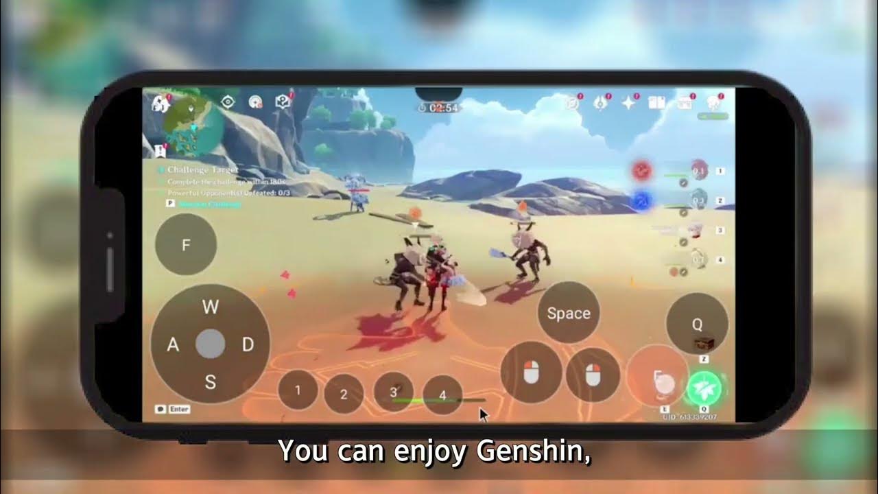 How to play PC games on mobile? Easy setup & Customizable keyboard ...