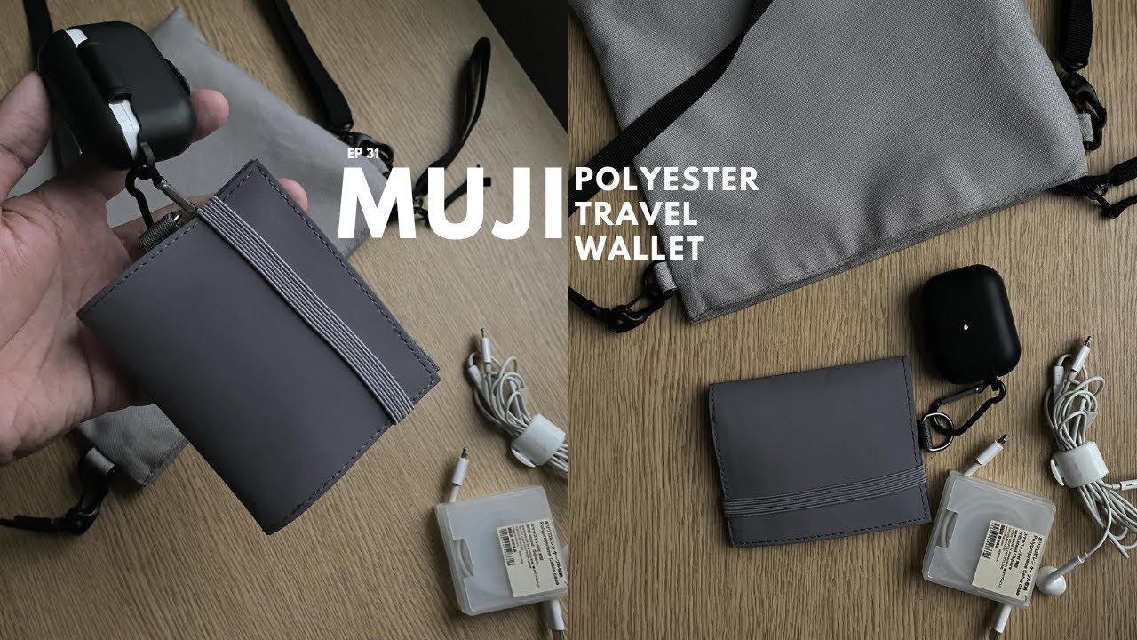 Muji Polyester Travel Wallet - YouTube