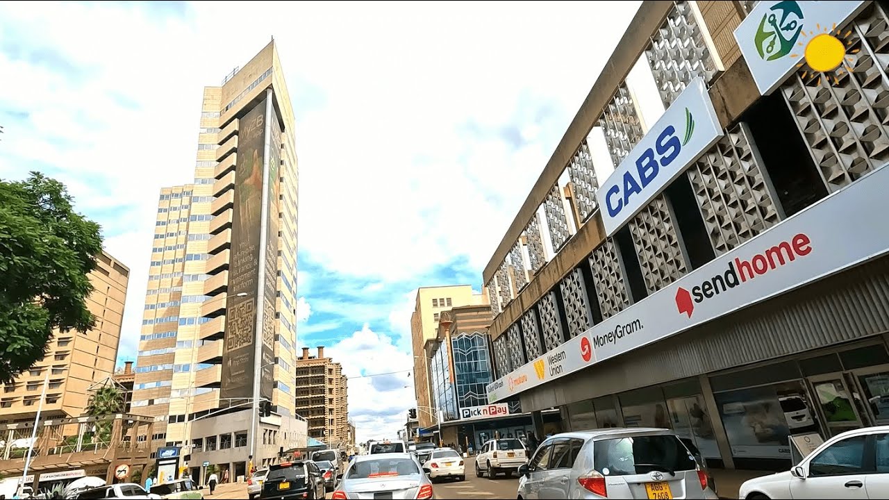 #22 Central Harare to Chisipite Shopping Centre + Walkabout. - YouTube