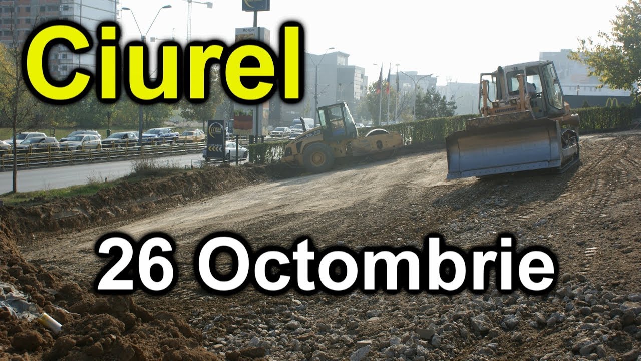 Pod Hobanat și Pasaj Ciurel 26 Octombrie 2019 - YouTube