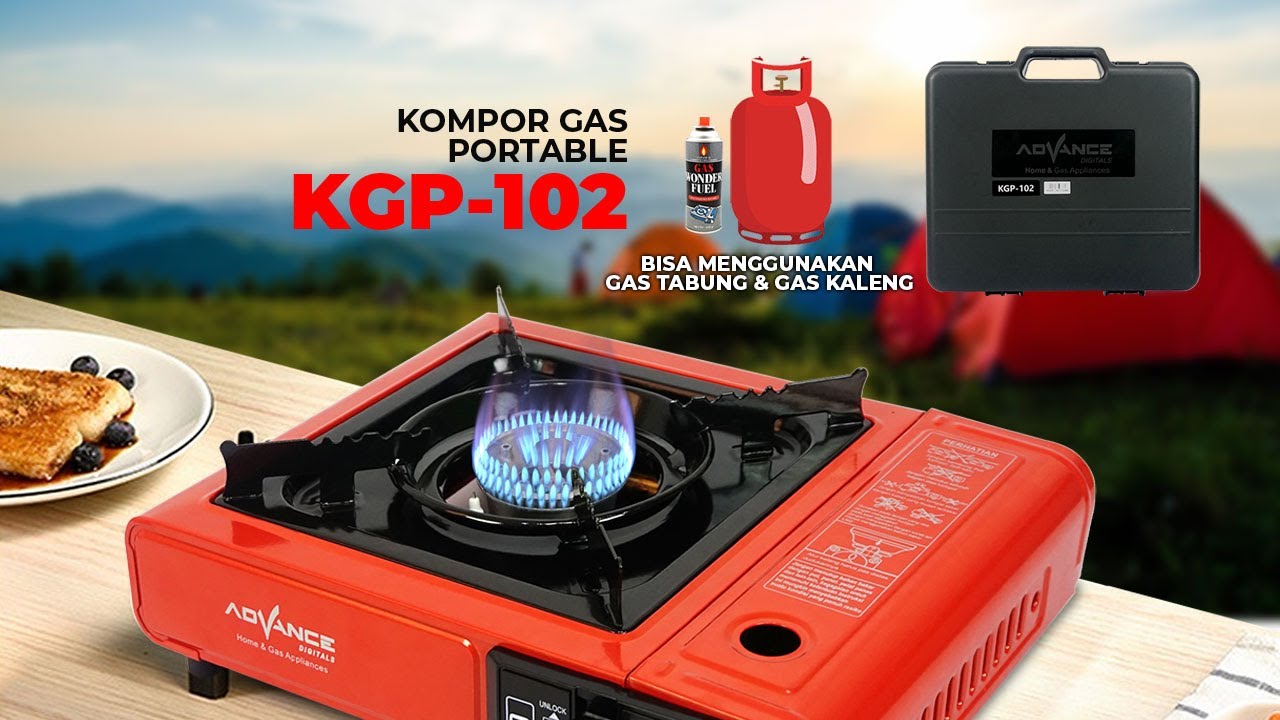 Kompor Gas Portable KGP-102 - YouTube