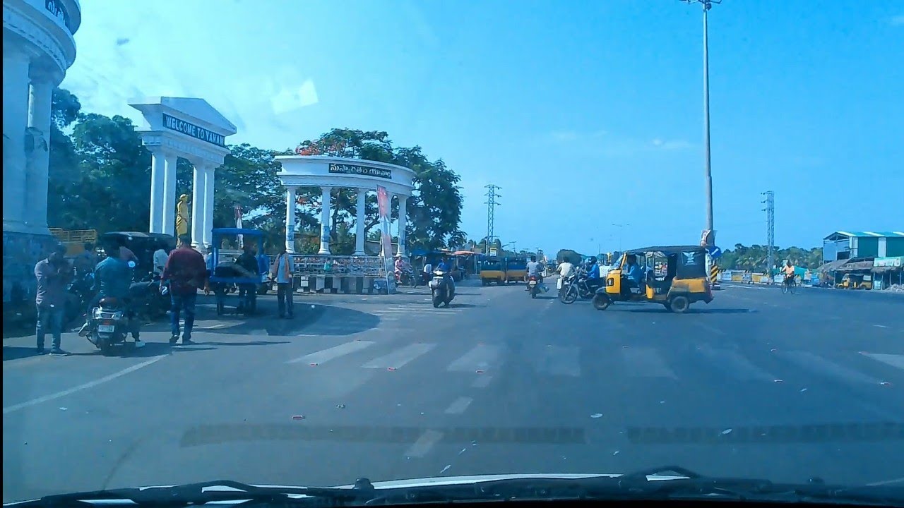 Yanam City 4K Street Drive Video || #Yanam #India - YouTube