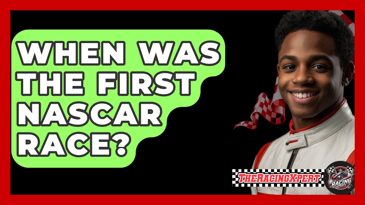 When Was The First NASCAR Race? - The Racing Xpert - YouTube