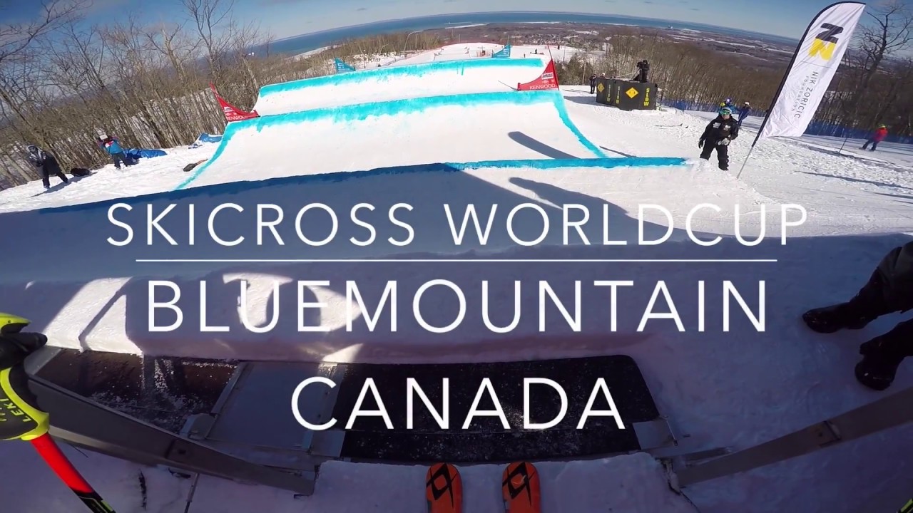 W杯ブルーマウンテン トレーニング/ Worldcup skicross Blue mountain training - YouTube