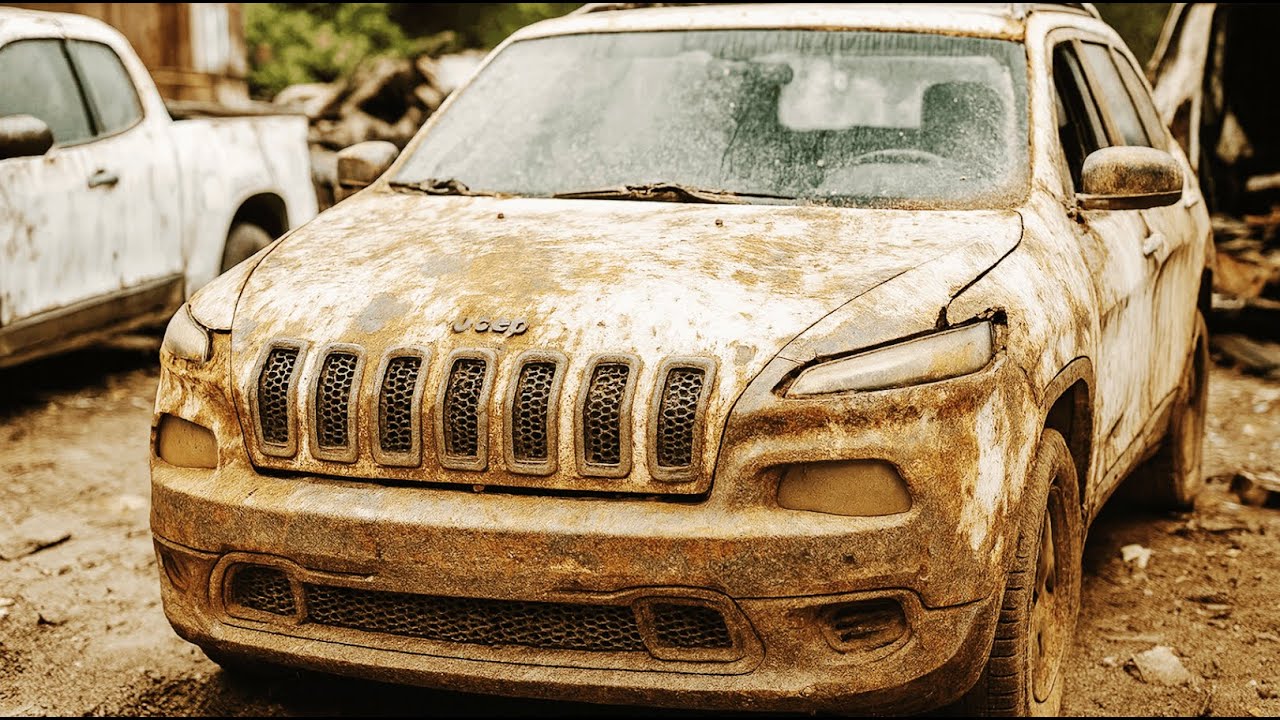 Wrecked Jeep Cherokee Restoration | Complete Repair and Transformation ...