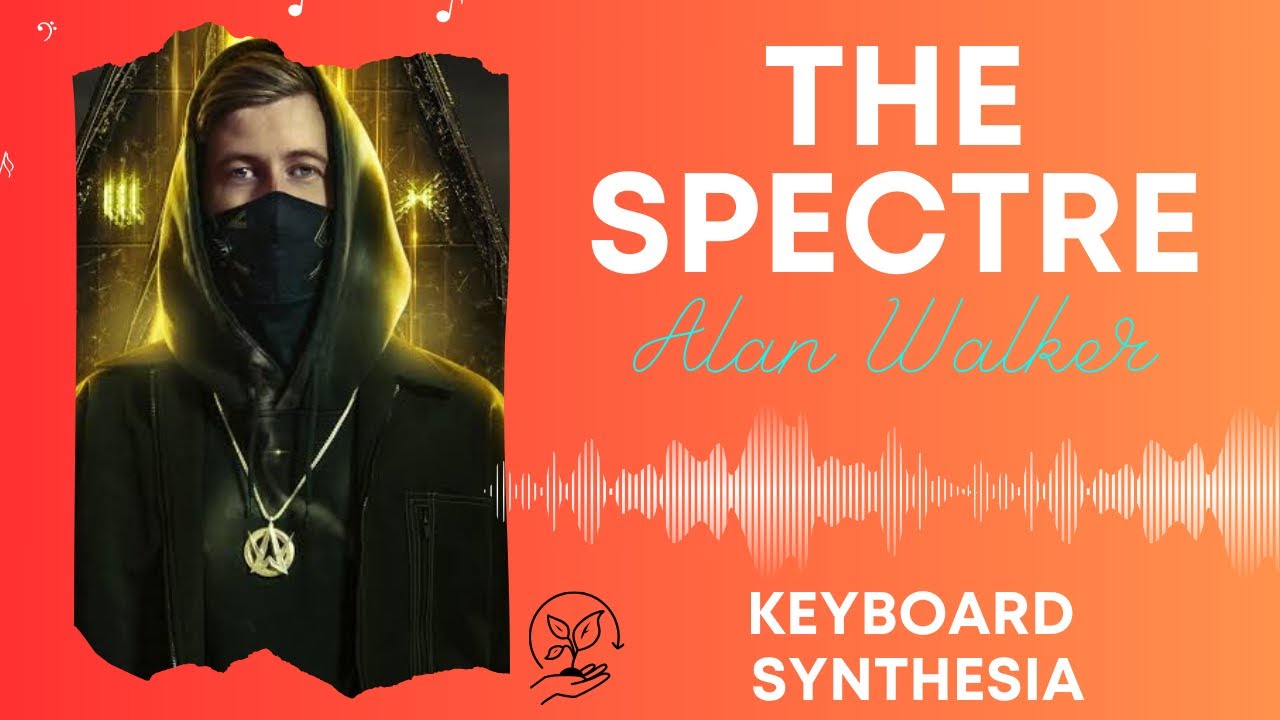 The Spectre | Alan Walker | Easy Piano | Piano Keyboard Tutorial | Both ...