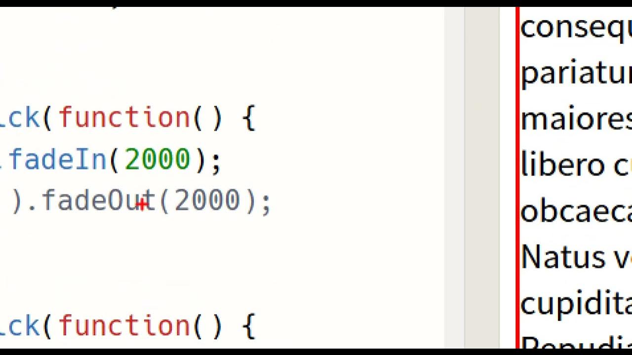 2504, JS, jQuery, 아코디언 구현, show, hide, slideDown, slideUp, fadeIn, fadeOut 테스트 - YouTube
