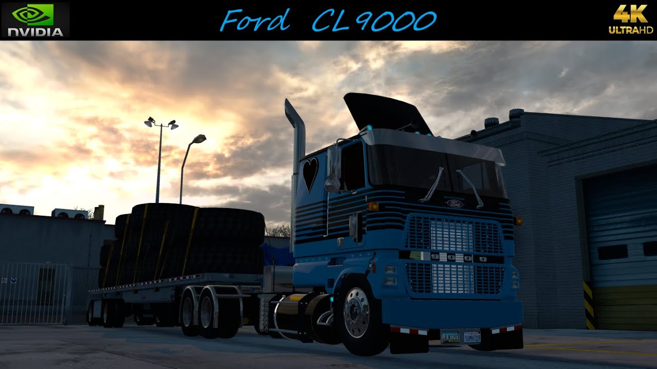 *Ford CL9000*Free Fontaine Flatbed* Wheel Haul Fresno to Santa Cruz PNG ...