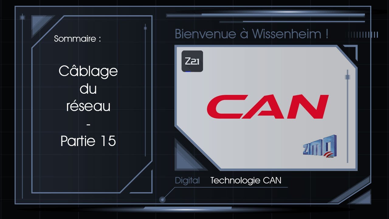 Câblage du réseau - Explication concernant le CAN - YouTube