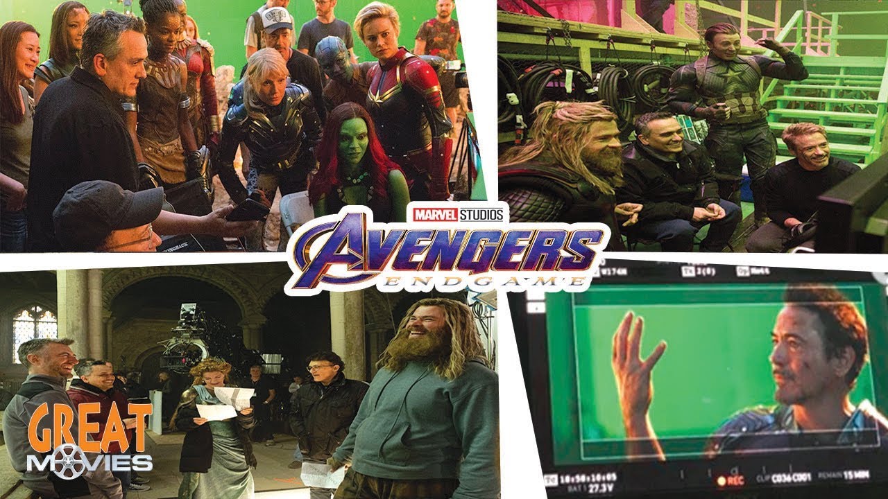 Avengers Endgame Actors Every Moments Behind The Scenes [GreatMovies ...