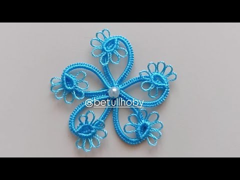 Mekik oyası incili model 💙🤌 yapımı çok kolay ve çok zevkli 😍