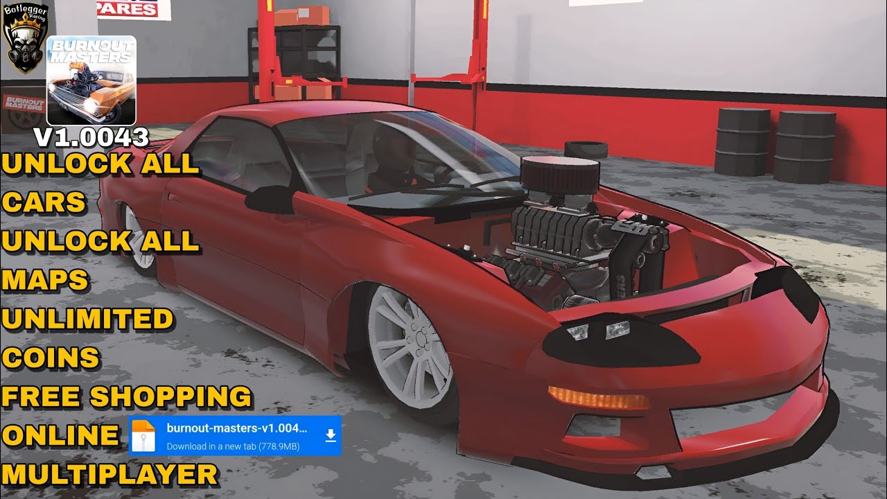 Burnout Master Mod V1.0043 Unlock & Unlimited All Gameplay - YouTube