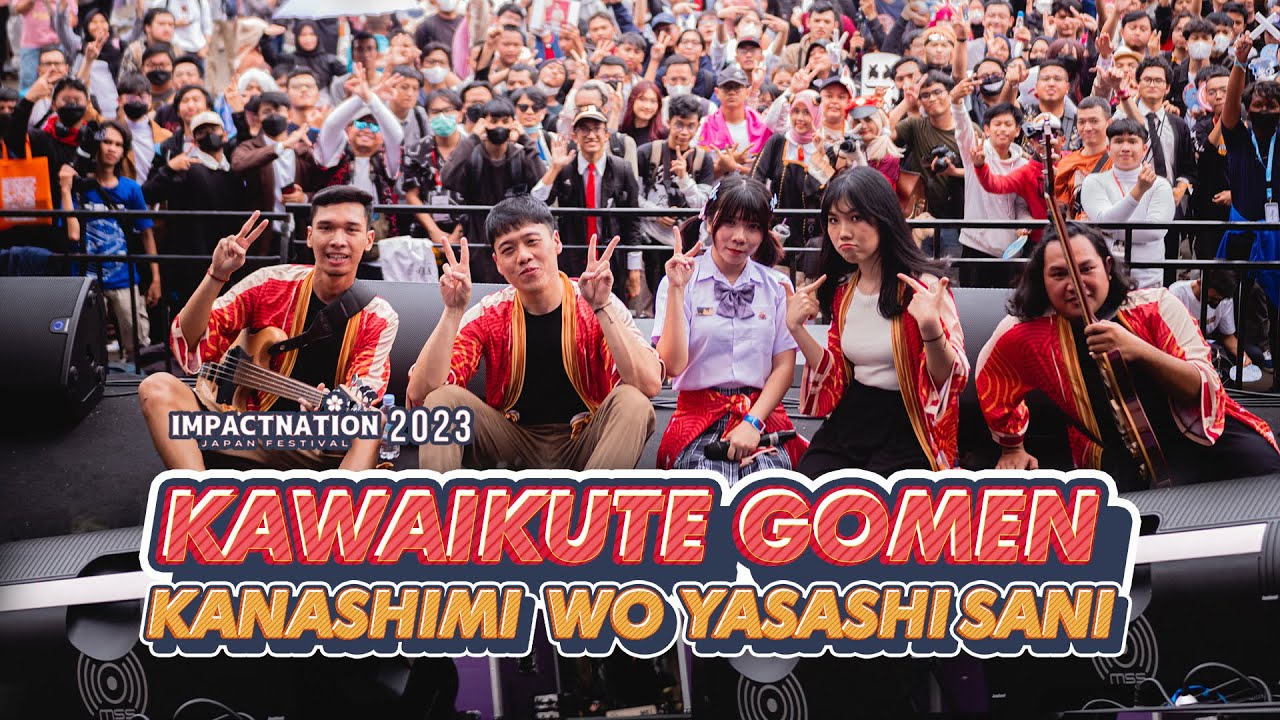 Kawaikute Gomen X Kanashimi Wo Yasashisani | SUGARAMEN Live @ Impactnation Japan Festival 2023 ...