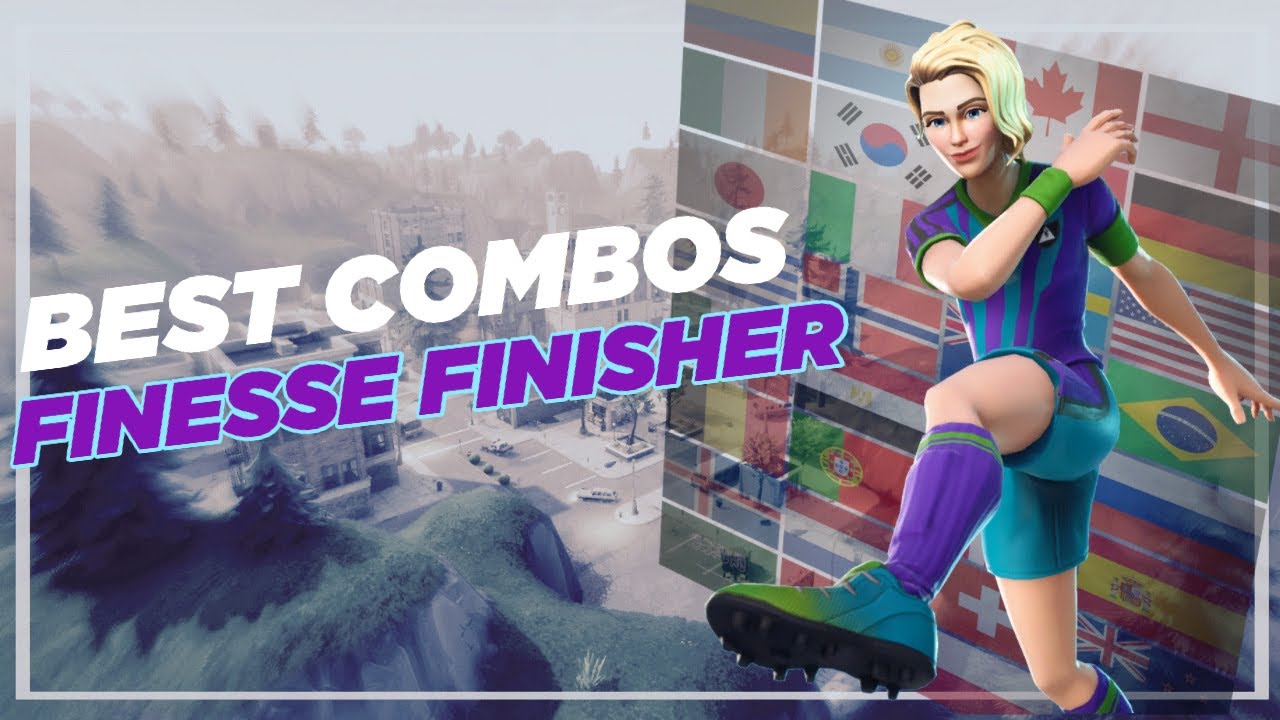 Best Chapter 2 Combos | Finesse Finisher | Fortnite Skin Review - YouTube